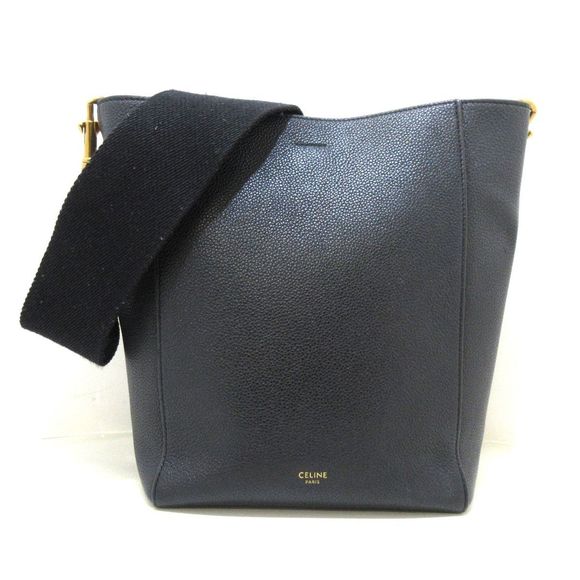 Celine | Bags | Celine Sangle Bucket Small Leather Shoulder Bag Black ...